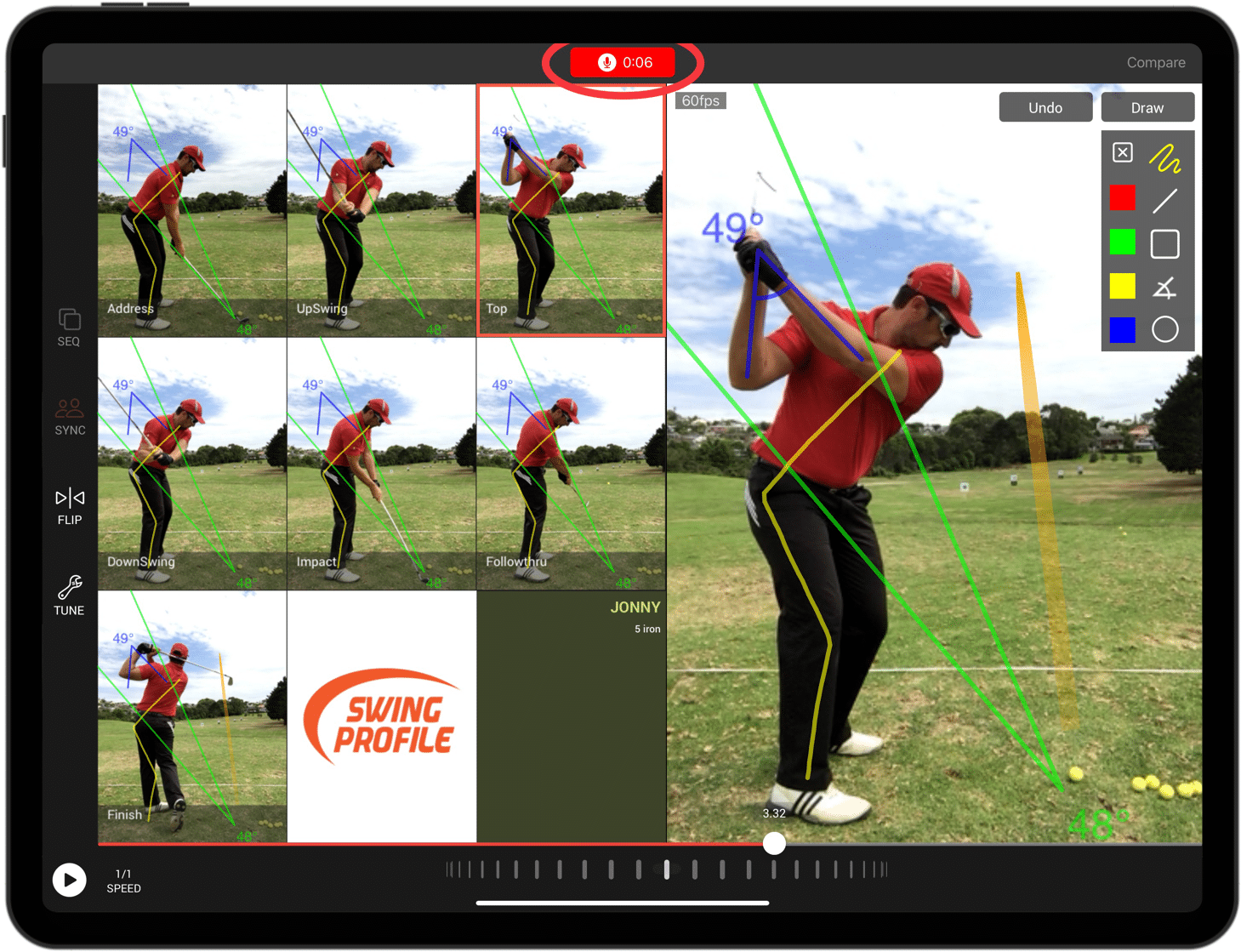 The Coach App | Swing Profile