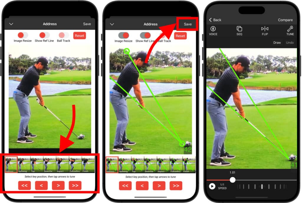 Why are my compared swings not syncing? | Swing Profile